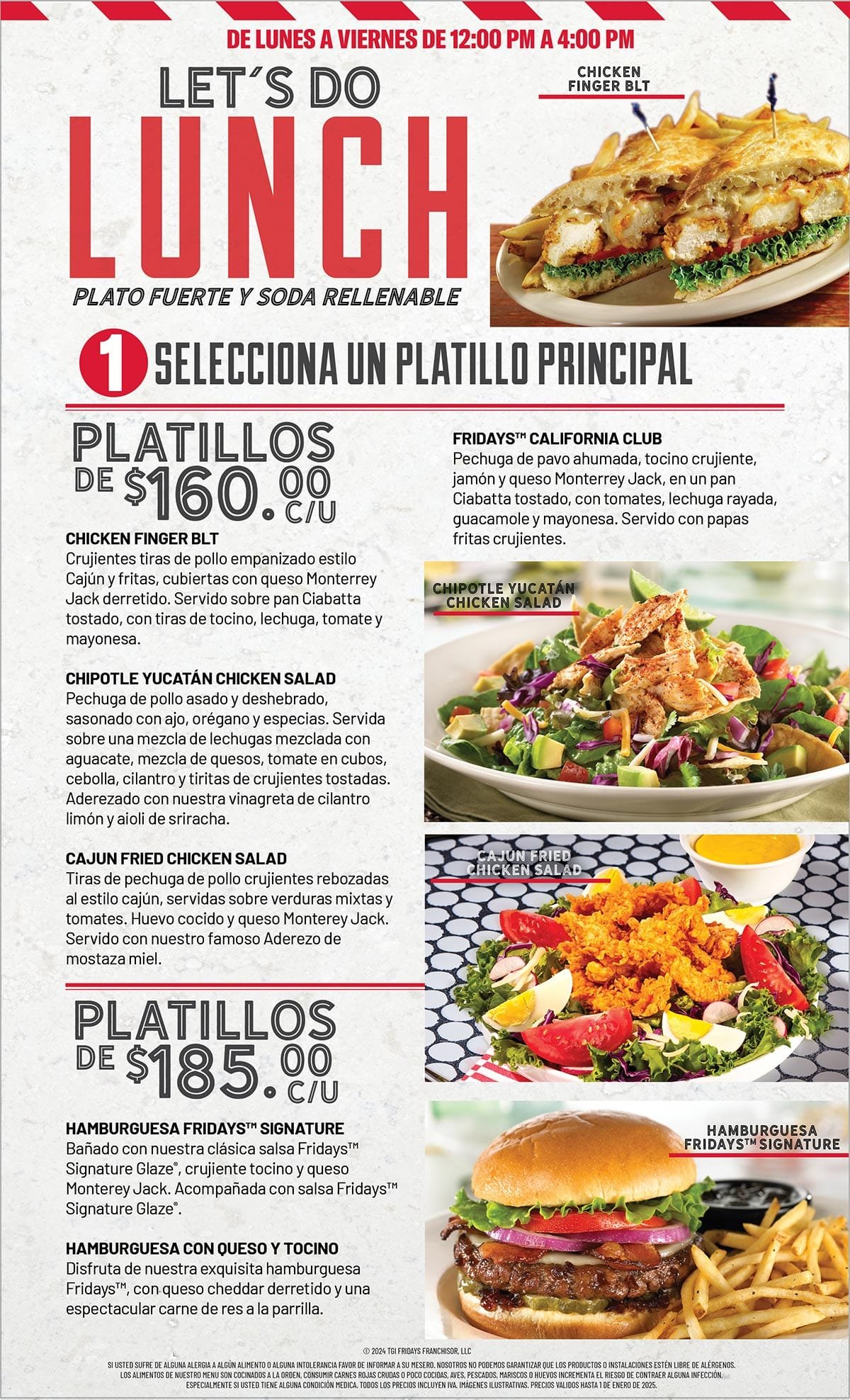 Value Lunch desde $160